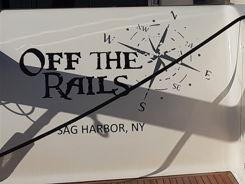 Boat Lettering & Design Samples | Custom Design Graphics | Long Island