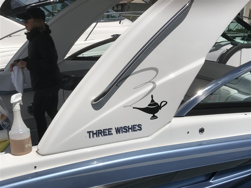 Boat Lettering & Design Samples | Custom Design Graphics | Long Island