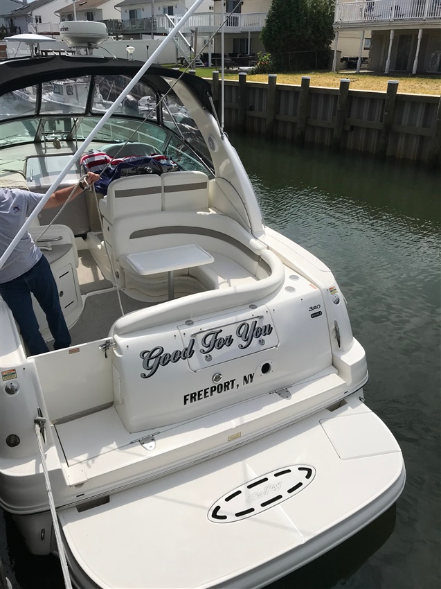 Boat Lettering & Design Samples | Custom Design Graphics | Long Island