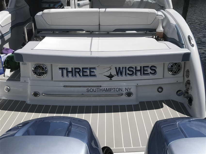 Boat Lettering & Design Samples | Custom Design Graphics | Long Island