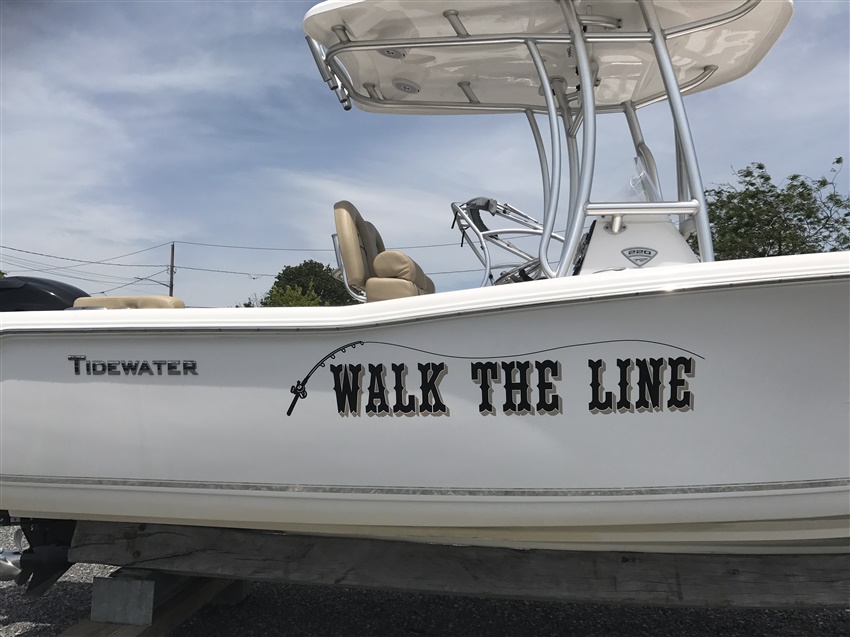 Boat Lettering & Design Samples | Custom Design Graphics | Long Island