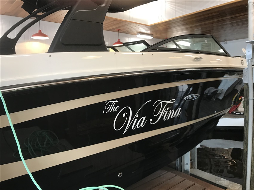Boat Lettering & Design Samples | Custom Design Graphics | Long Island